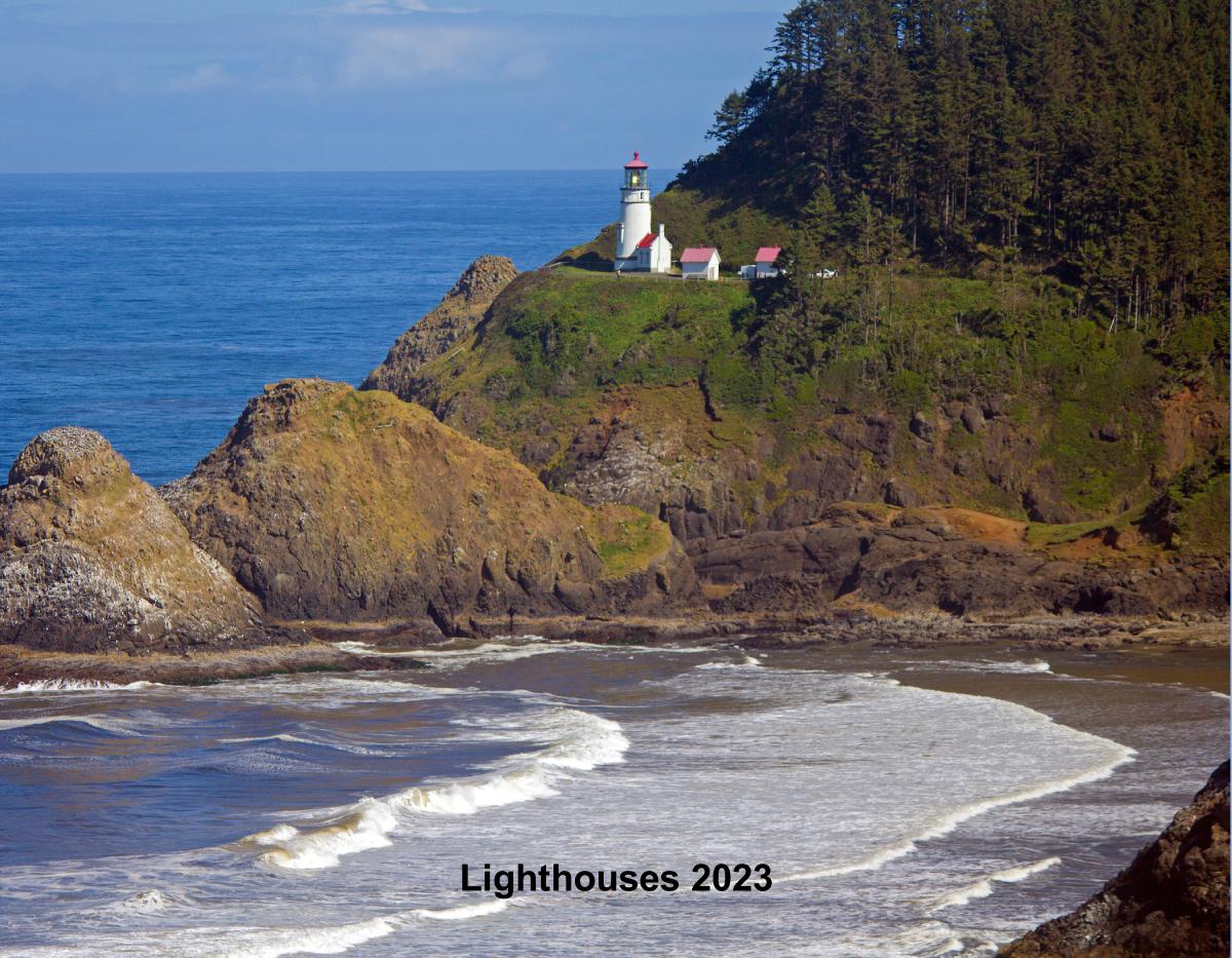 Lighthouses 2023 Calendar | Create Photo Calendars